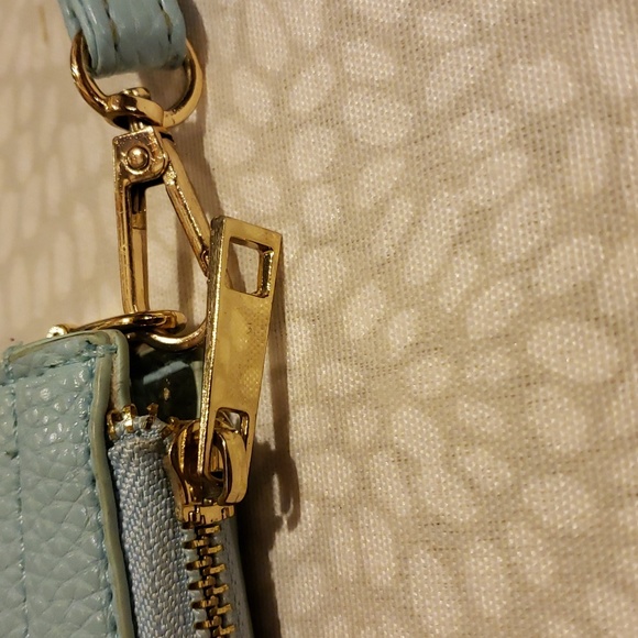 Bags | Powder Blue 3way Adjustable Purse Clutch Crossbody Shoulder ...